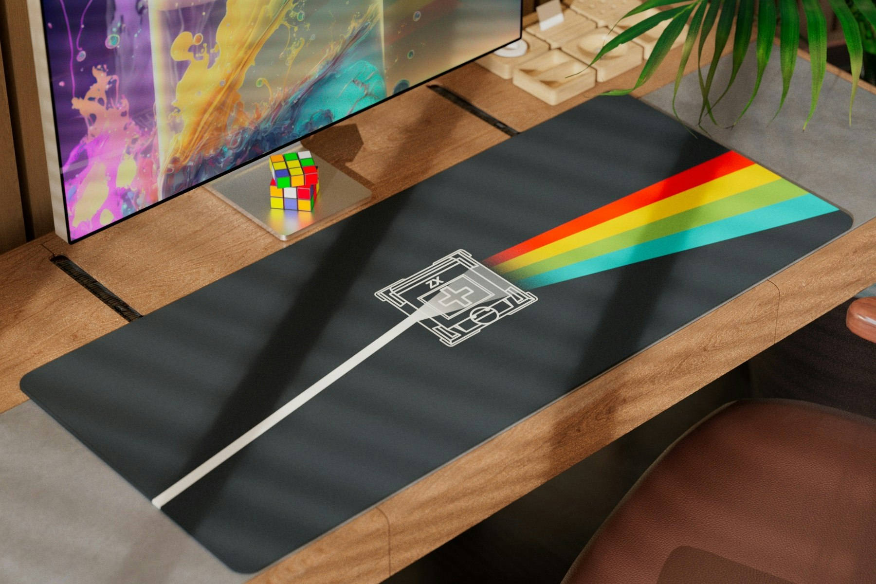 Drop + Bees.Keys ZX Desk Mat | Battlestations | Desk Mats | Themed Desk Mats | Drop